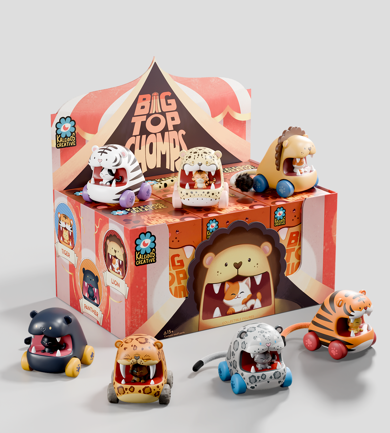 Big Top Chomps Blind Box – AkCrazyCollector