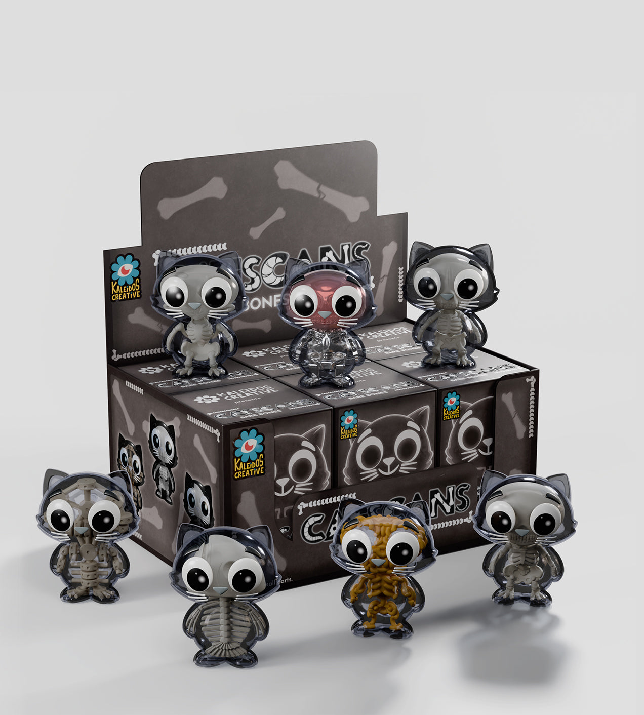 Catscans (Bare Bones) Blind Box – AkCrazyCollector