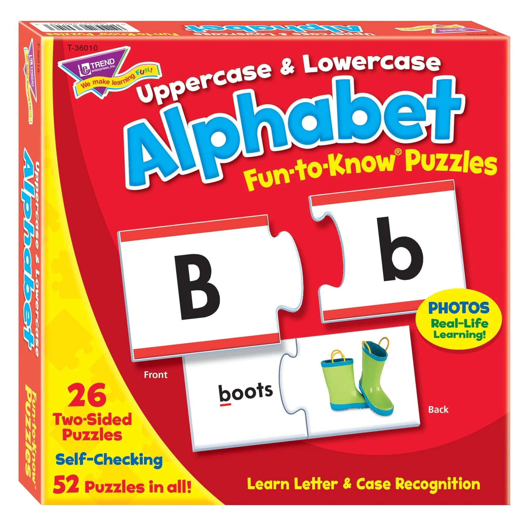 Uppercase & Lowercase Alphabet Fun-to-Know® Puzzles – AkCrazyCollector