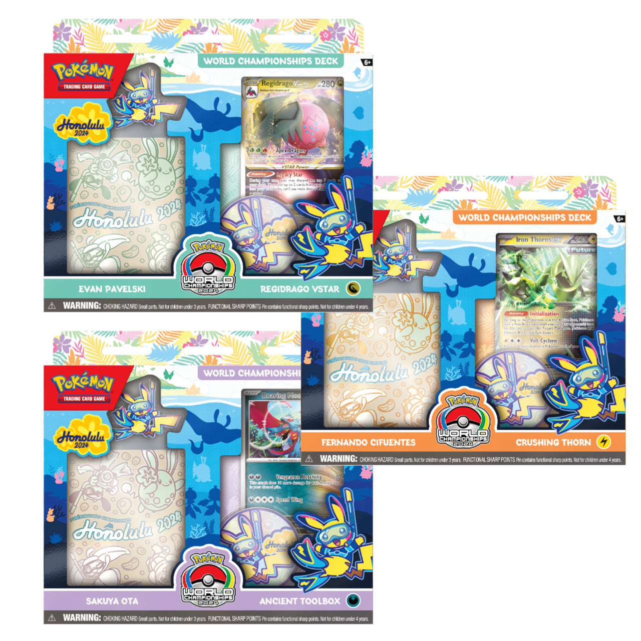 Pokemon 2024 World Championships Deck – AkCrazyCollector