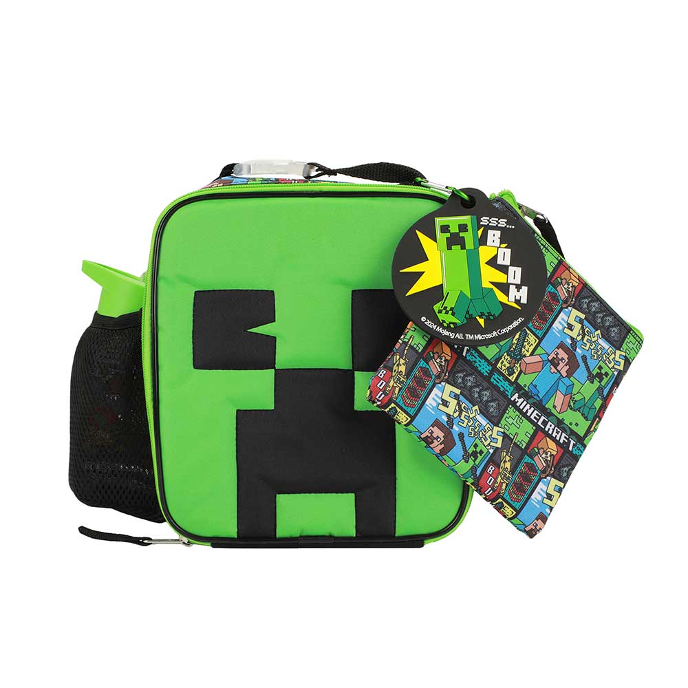 Minecraft Boom Insulated 4 pc Lunch Kit – AkCrazyCollector