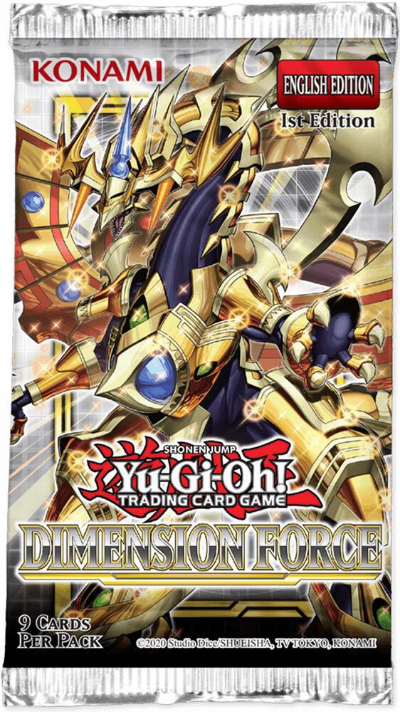 Yu-gi-oh! Dimension Force Pack – AkCrazyCollector