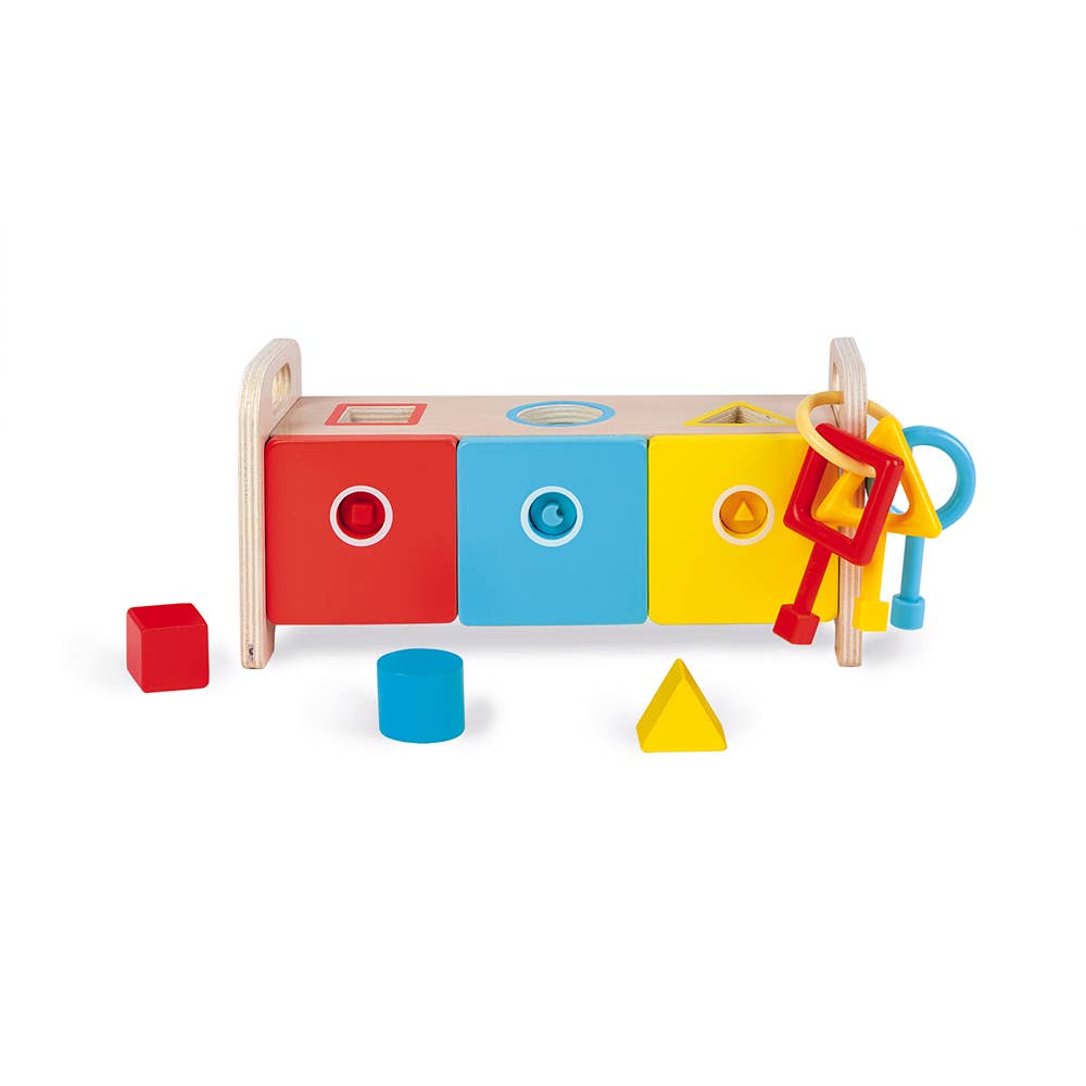 Essential | Shape Sorter Box With Keys | Early Learning Toys ...