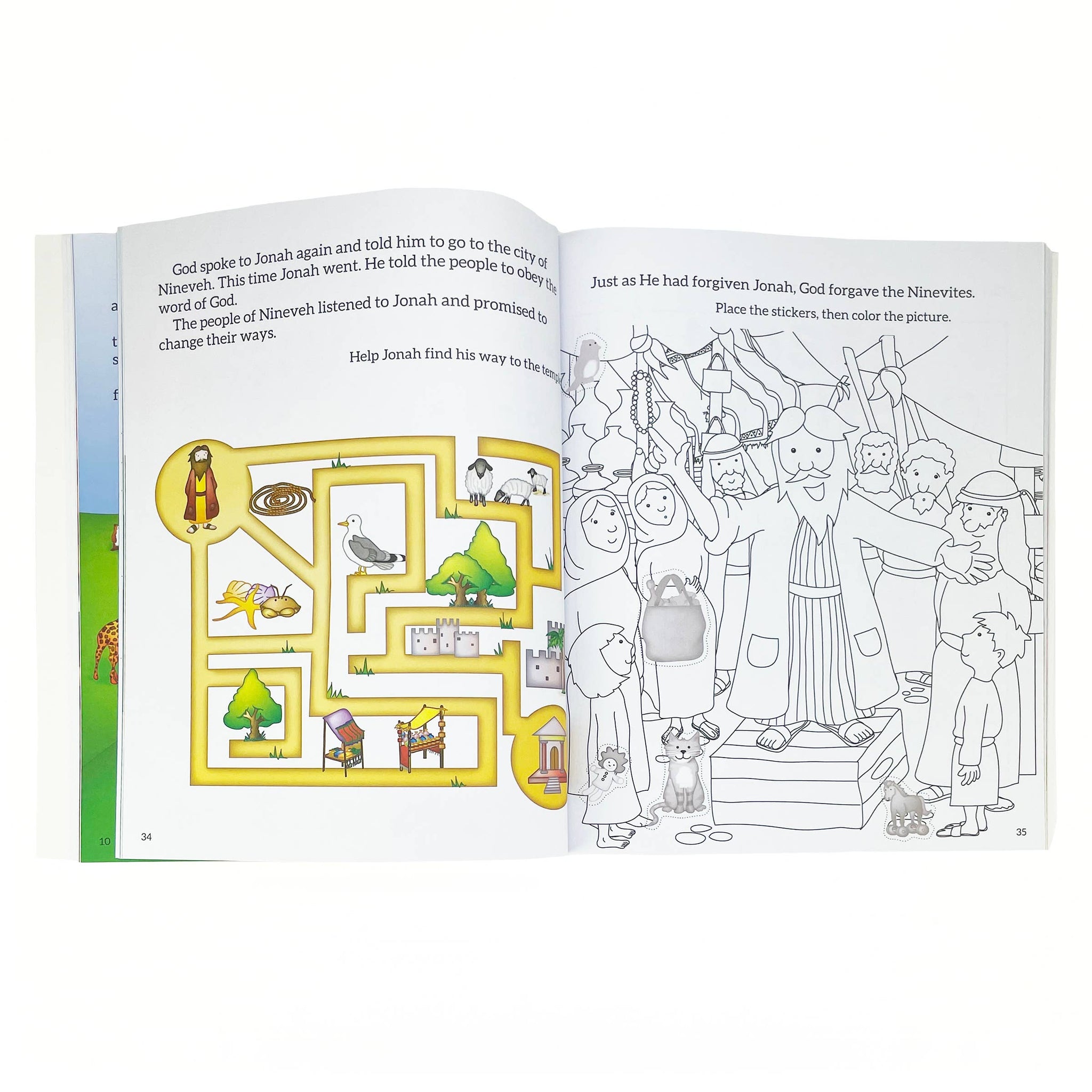 Bible Story and Activity Book for Kids – AkCrazyCollector