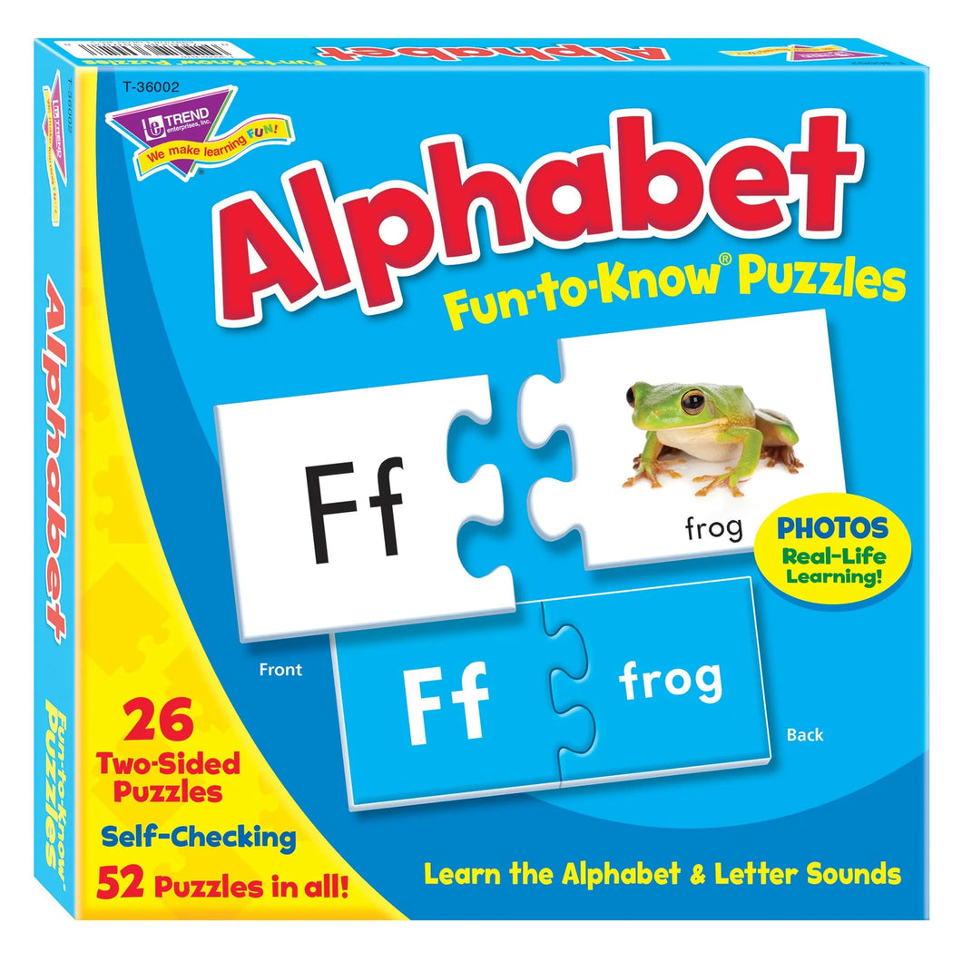 Alphabet Fun-to-Know® Puzzles – AkCrazyCollector