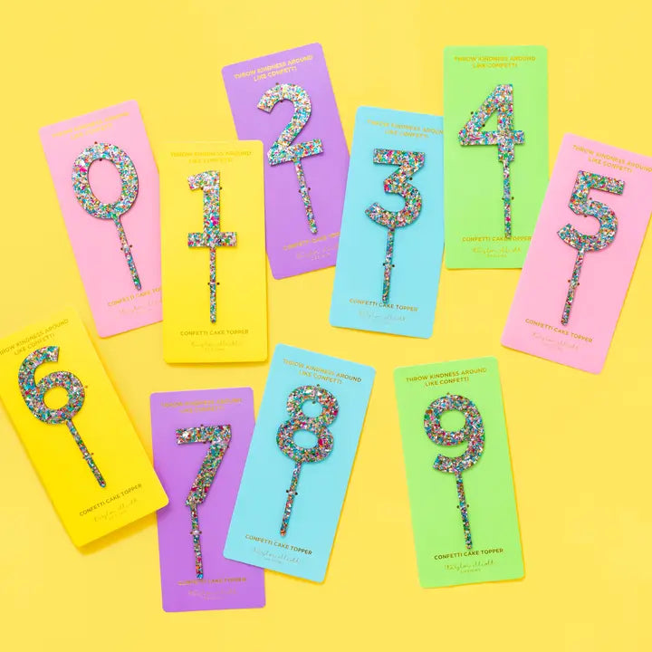 Cake Toppers - Number – AkCrazyCollector